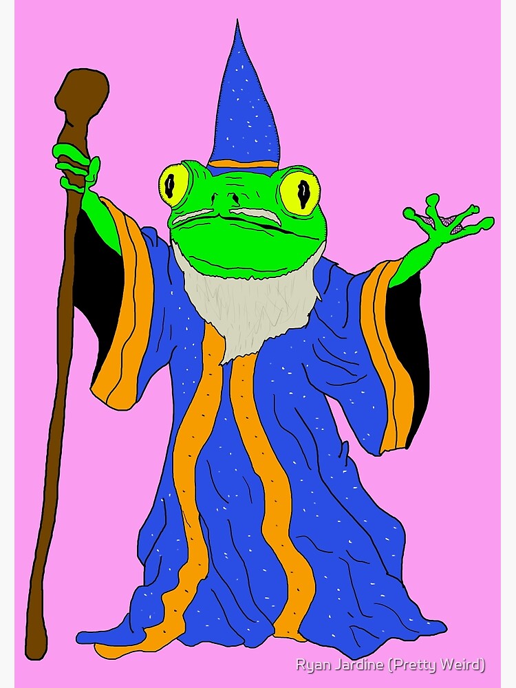 "The Wizard of the Pond. " Poster for Sale by RyanJardine | Redbubble