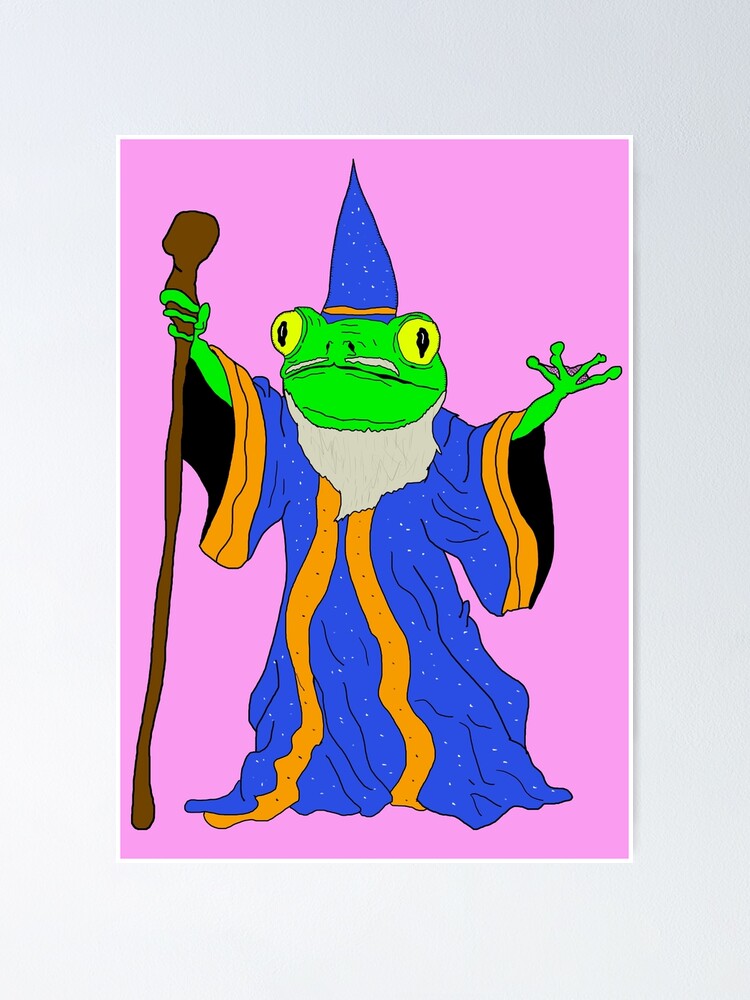"The Wizard of the Pond. " Poster by RyanJardine | Redbubble