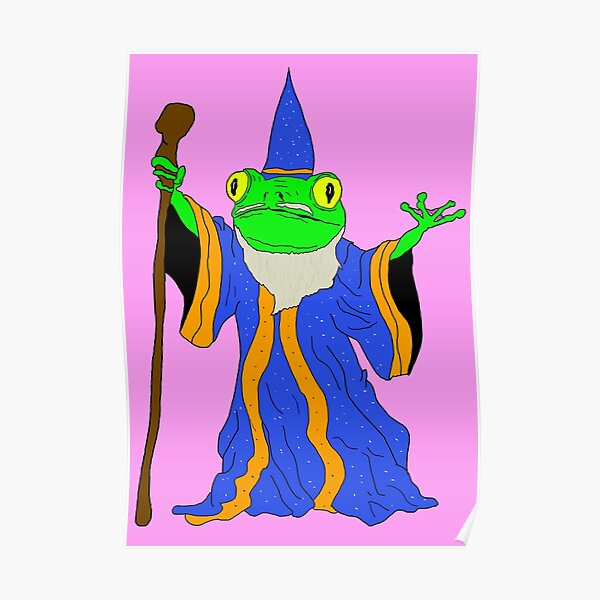 "The Wizard of the Pond. " Poster by RyanJardine | Redbubble