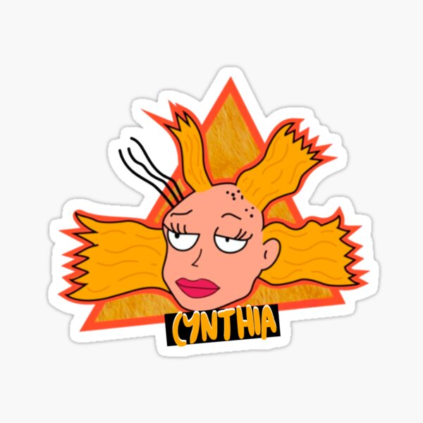 "Cynthia, Rugrats - Vintage Cartoons" Sticker for Sale by ...