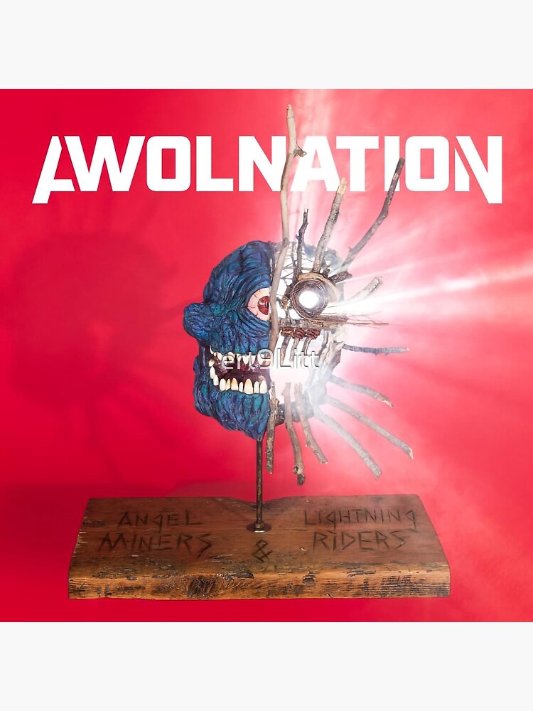 Póster «THE AWOLNATION ANGEL MINERS LIGHTNING RIDERS» de ert9Litt ...