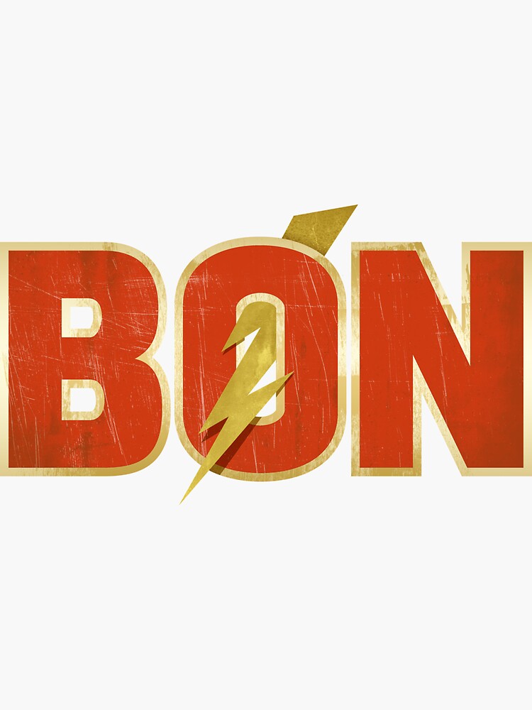 "Bon Scott" Sticker by Tobias1969 | Redbubble