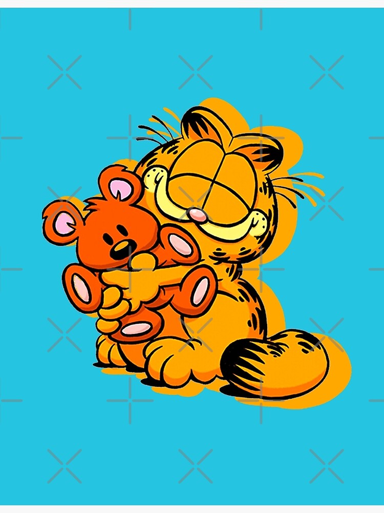 "Garfield - Happy (Garfield)" Framed Art Print for Sale by ...