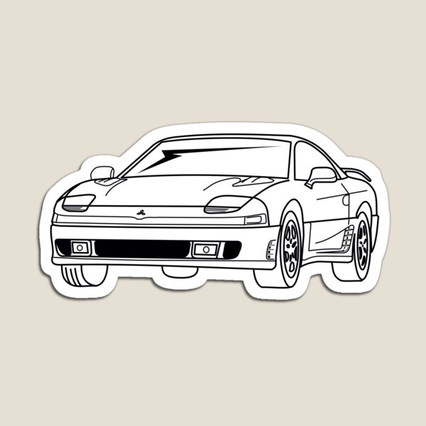 Mitsubishi 3000GT Generations History And Evolution Poster, 59% OFF