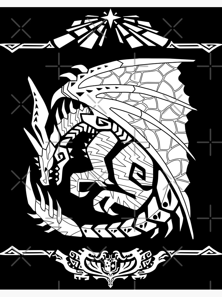 "Safi'jiiva Monster Hunter World" Art Board Print for Sale by ...