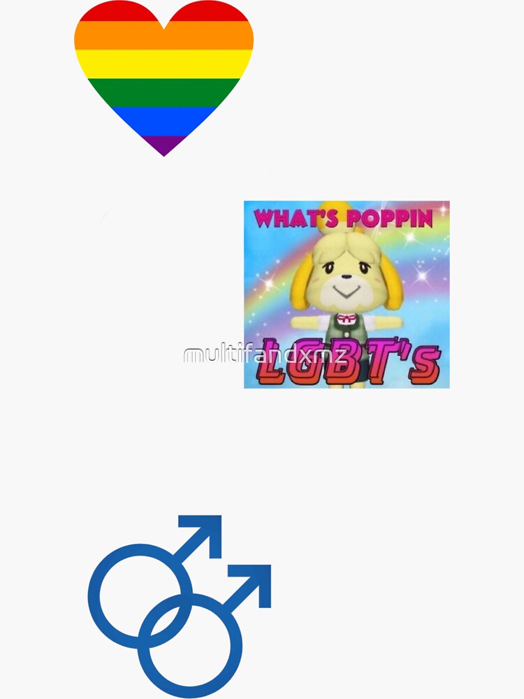 "mlm pride sticker pack" Sticker for Sale by multifandxmz | Redbubble