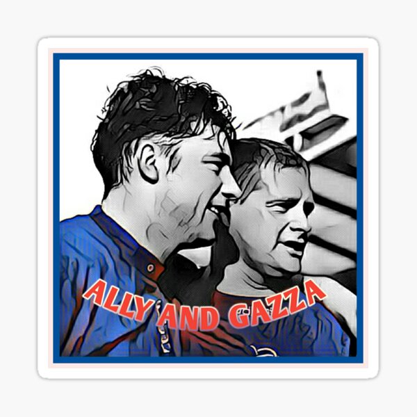 "Ally and Gazza " Sticker for Sale by RGPdesigns | Redbubble