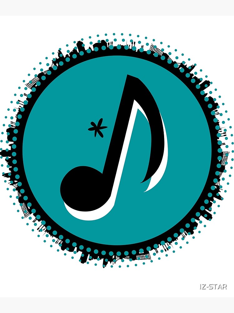 "Musical Quaver" Poster for Sale by IZ-STAR | Redbubble
