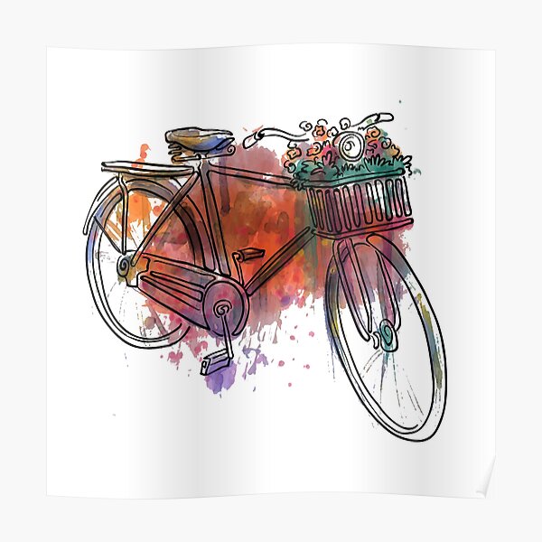"Vector rainbow cycle" Poster for Sale by Midhuna | Redbubble