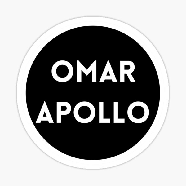 "Omar Apollo" Sticker for Sale by collazodesigns | Redbubble