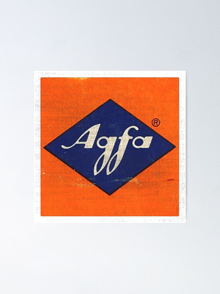 "Agfa classic logo" Poster for Sale by TrendBazar | Redbubble