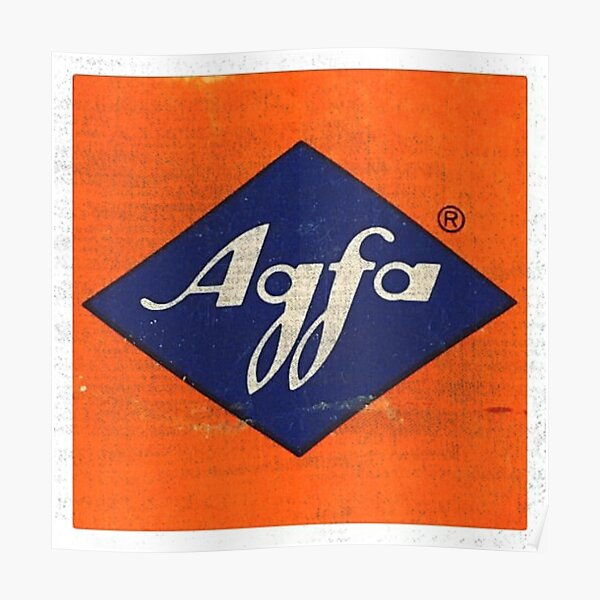 "Agfa classic logo" Poster for Sale by TrendBazar | Redbubble