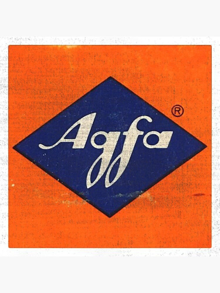 "Agfa classic logo" Sticker for Sale by TrendBazar | Redbubble