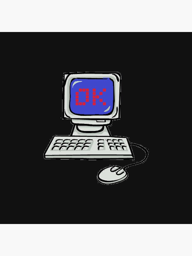 "OK COMPUTER, radiohead inspired" Poster by Junsulim | Redbubble