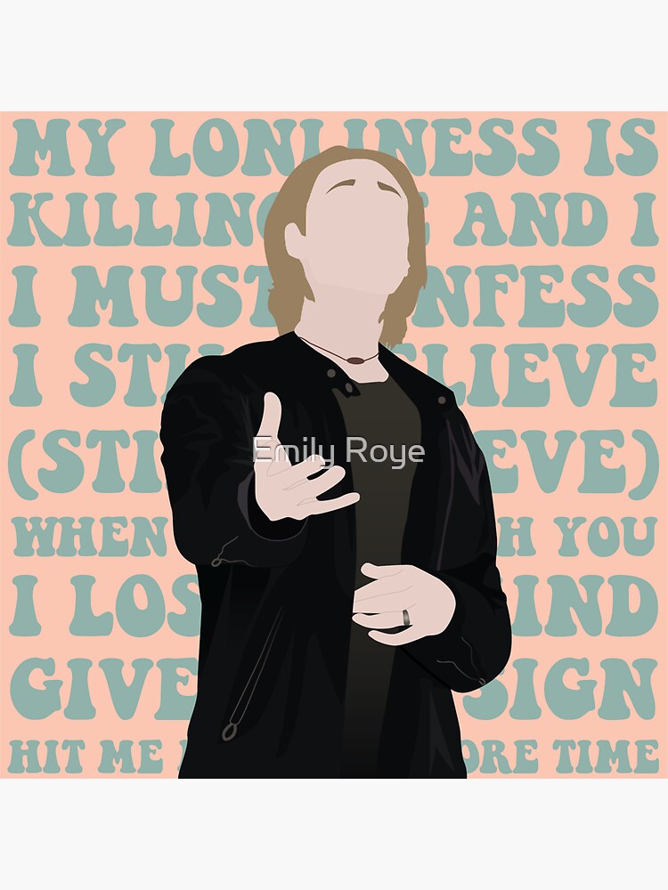 "Jake: Hit Me Baby One More Time" Sticker by emilynicole718 | Redbubble