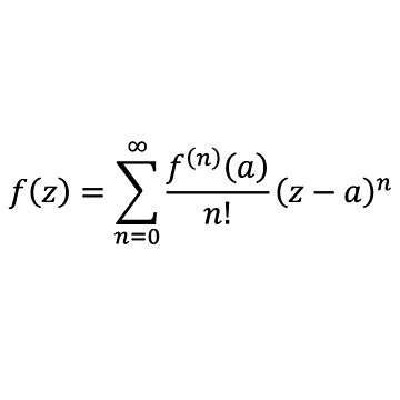 "Taylor series, math and calculus basics" Sticker for Sale by ...