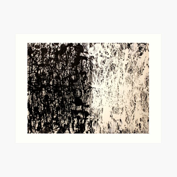 "Abstract Jackson Pollock Painting Original Art" Art Print by ZeeClark ...