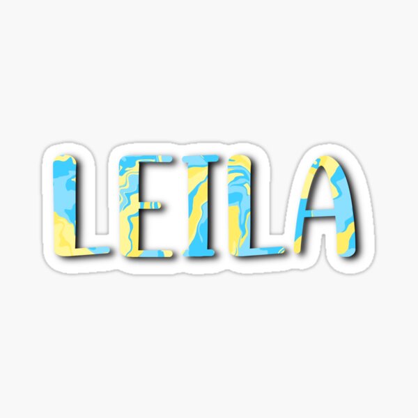 Leila Name Stickers | Redbubble