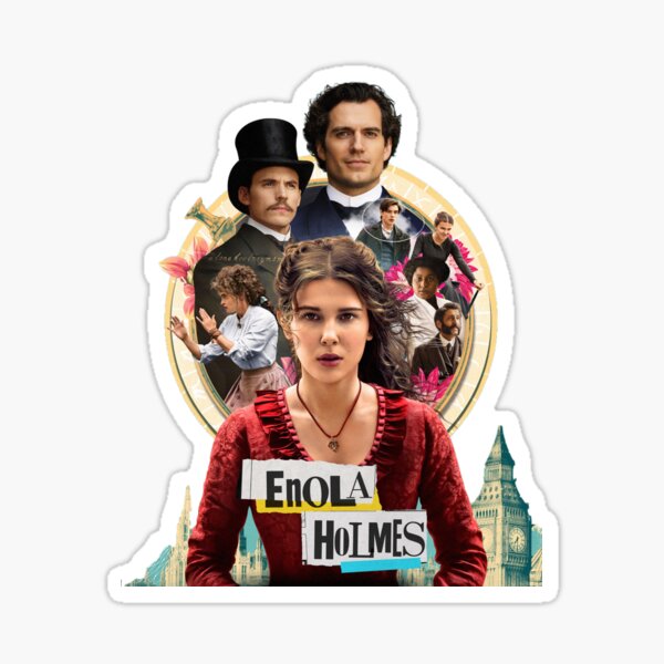 Enola Holmes Stickers | Redbubble
