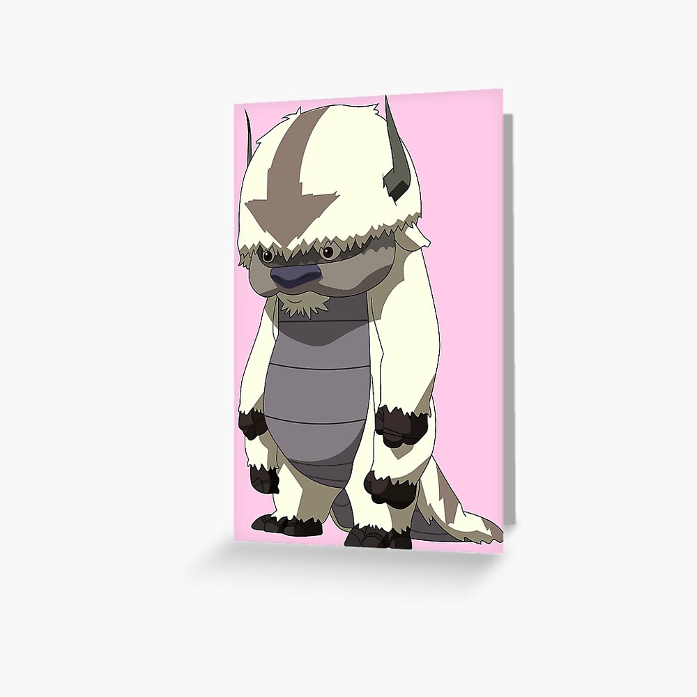 "Standing Appa Avatar the Last Airbender" Greeting Card for Sale by ...