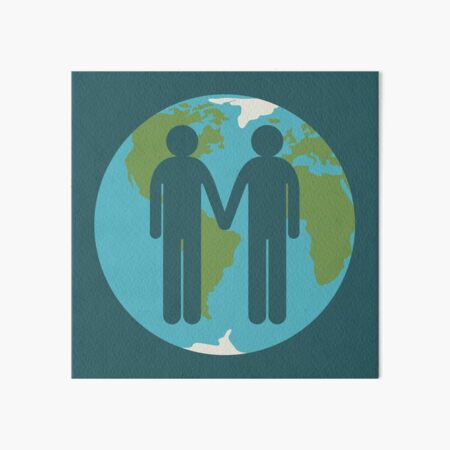 "Unity on earth symbol" Art Board Print by EngineerGoC | Redbubble