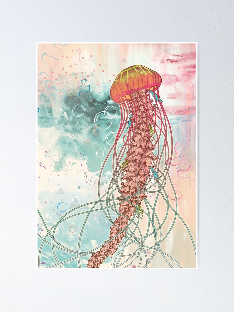 "Jellyfish" Poster for Sale by MatMiller | Redbubble