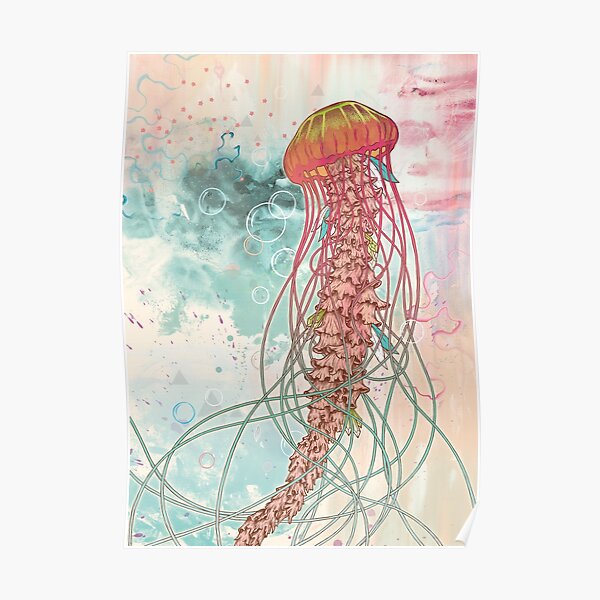 "Jellyfish" Poster for Sale by MatMiller | Redbubble