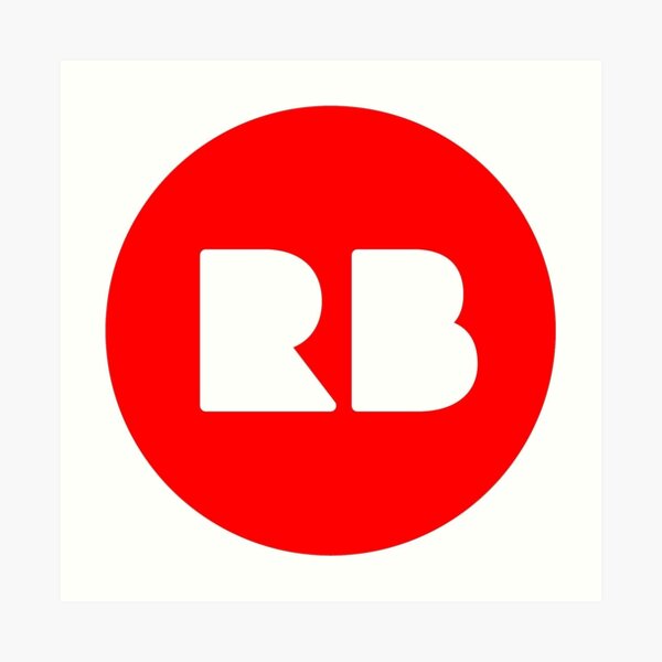 "Redbubble Logo" Art Print by Orphelias | Redbubble