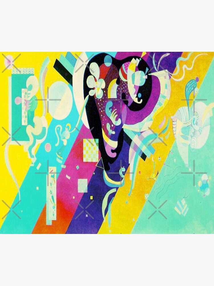 ""Composition IV" | Wassily Kandinsky Abstract Art" Poster by Gascondi ...