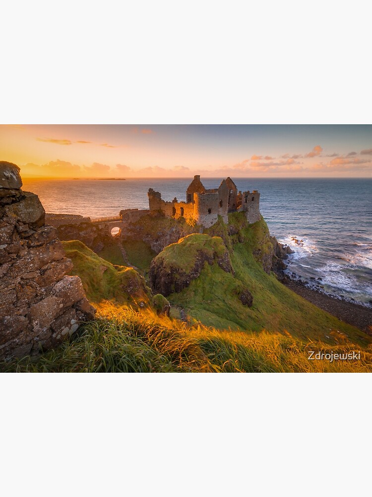 "The Dunluce Castle , Co Antrim , Northern Ireland" Poster by ...