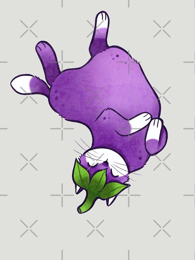 "Eggplant Cat" T-shirt for Sale by kattvalk | Redbubble | fruit t ...