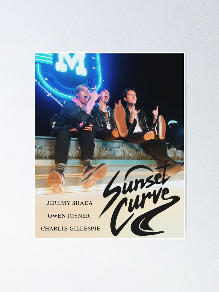 "Sunset Curve Poster" Poster for Sale by Robyncutforth | Redbubble