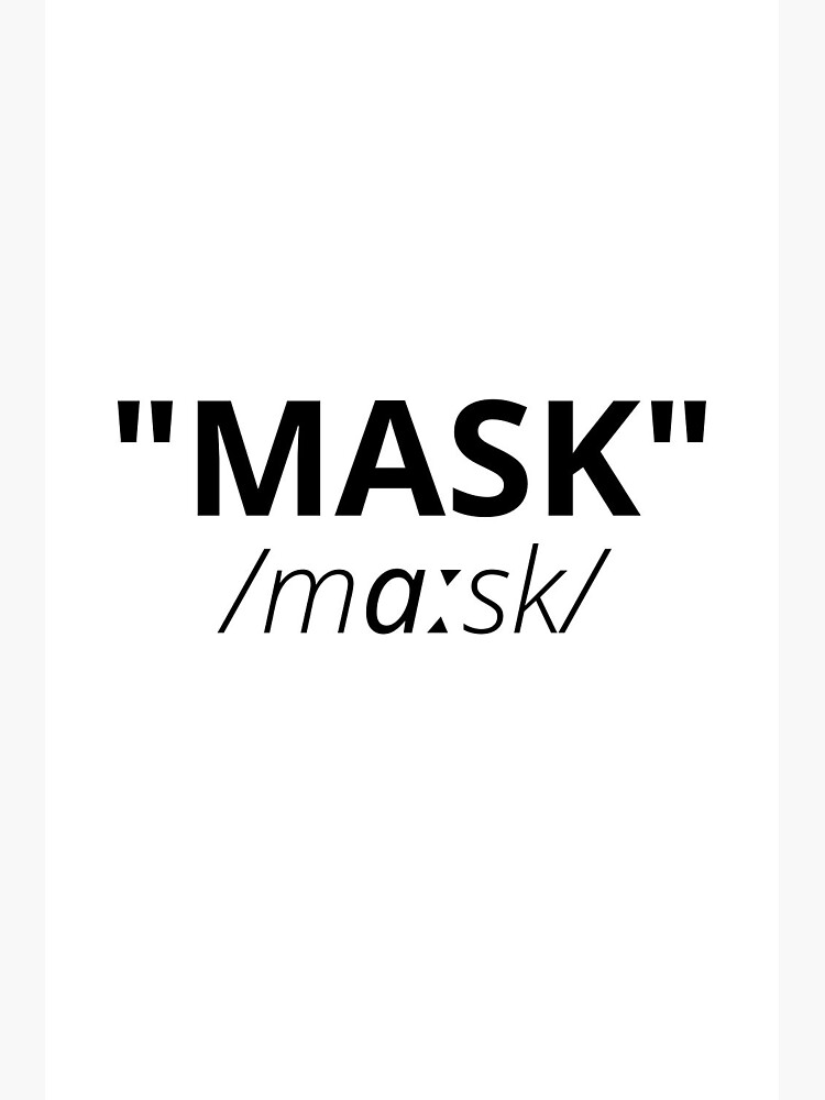 ""MASK" LOGO" Sticker for Sale by cesurbeko | Redbubble