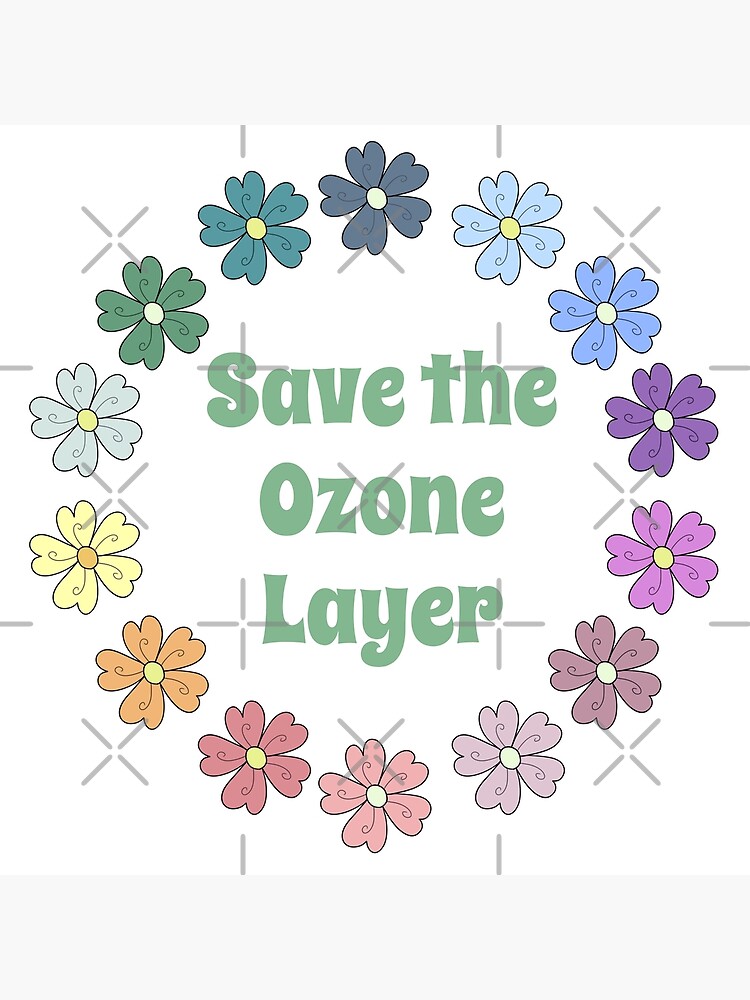 "Ozone Layer Bib Flowers in Pastel" Poster by CottoVerdi | Redbubble