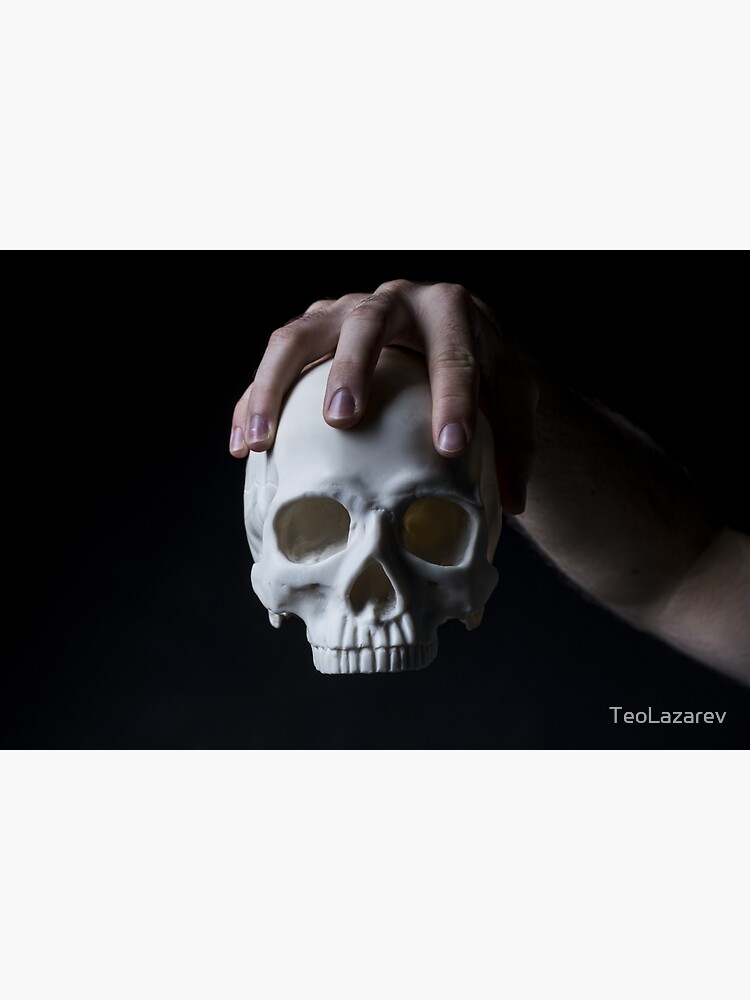 "Jawless human skull" Sticker for Sale by TeoLazarev | Redbubble