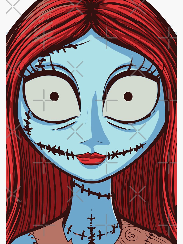 "Sally" Sticker for Sale by Sukistic | Redbubble