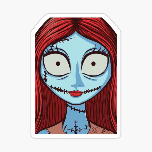 "Sally" Sticker for Sale by Sukistic | Redbubble