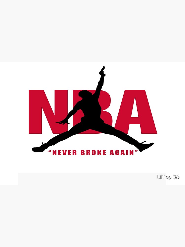 "Never Broke Again (NBA Youngboy)" Sticker by JosyBelle2 | Redbubble