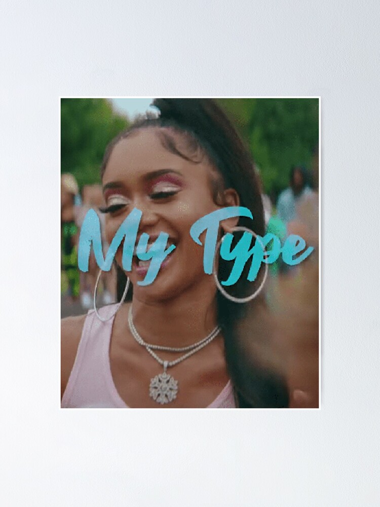 "Saweetie My tyep T-Shirt" Poster by Faisalin | Redbubble