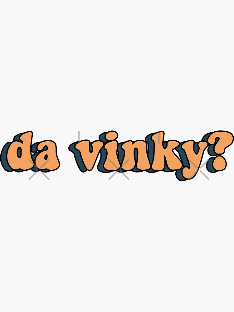 "Da Vinky TikTok Mona Lisa Meme" Sticker for Sale by LeBebArt | Redbubble