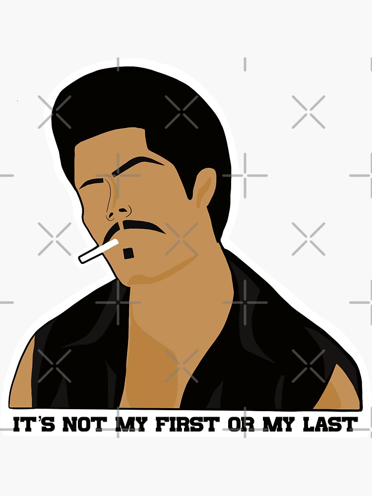 "It’s not my first or my last " Sticker for Sale by CreateAmore | Redbubble