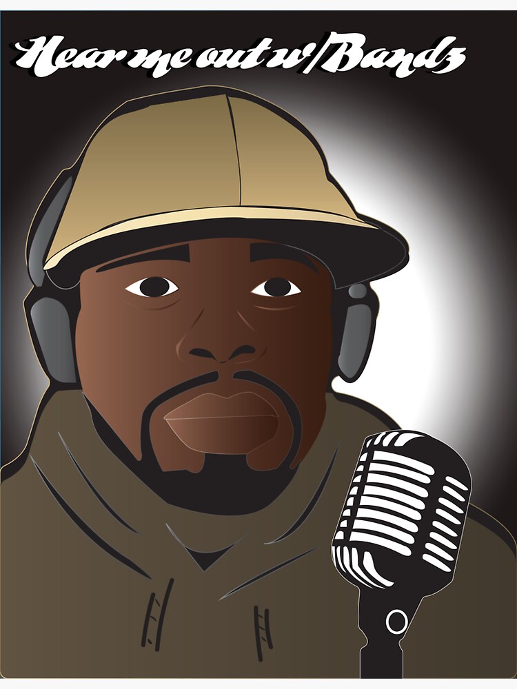 "bandz" Sticker for Sale by Sqndesigns | Redbubble