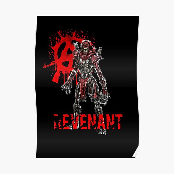 "Apex Legends - Revenant APS (Red)" Poster for Sale by ProjectBlackout ...