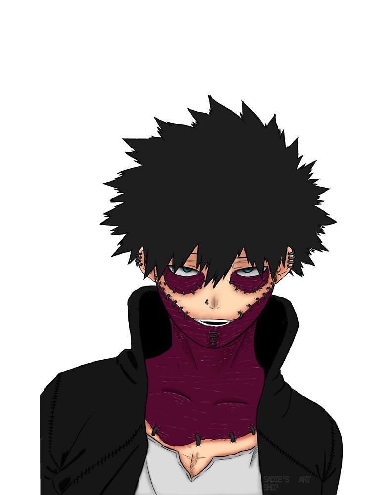 "dabi original art merch" Sticker by Sadie-09 | Redbubble
