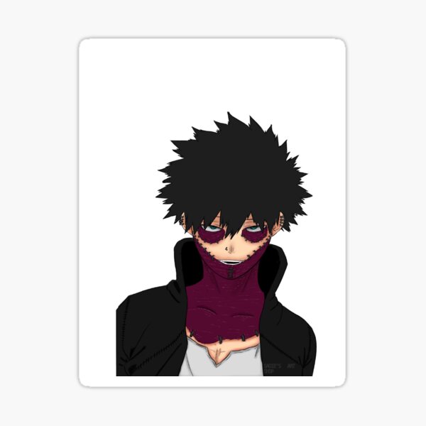 "dabi original art merch" Sticker by Sadie-09 | Redbubble