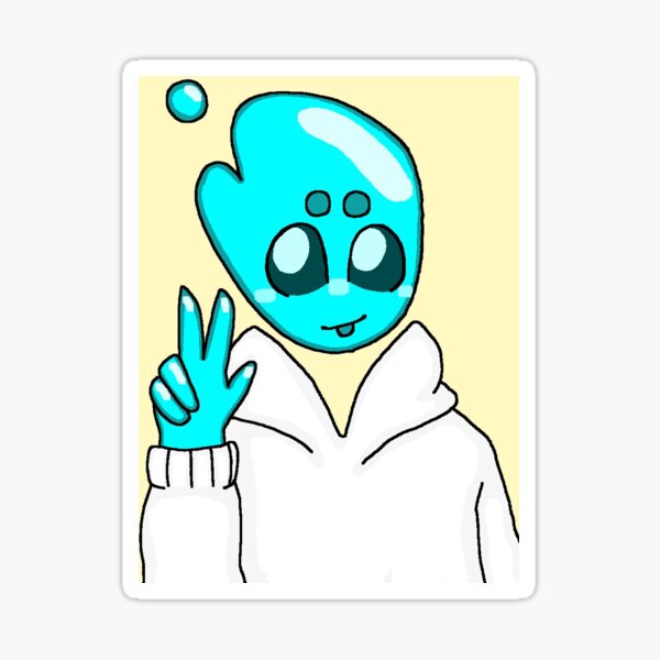 "Jevin!" Sticker for Sale by im-cardboard | Redbubble