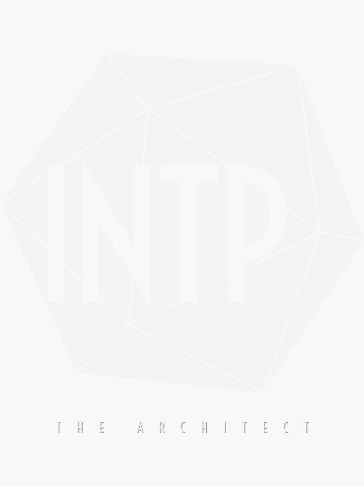 "INTP The Architect - MBTI Type T-shirt / Phone case / Mug / More ...
