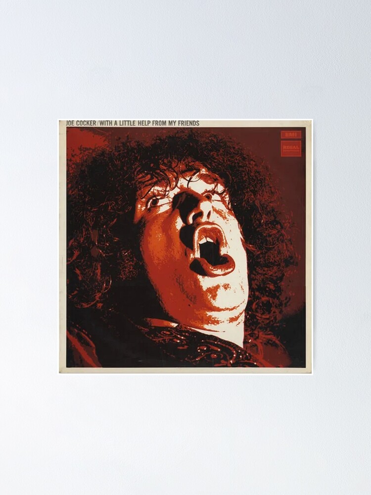 "Joe Cocker" Poster by ArtWithHearts11 | Redbubble