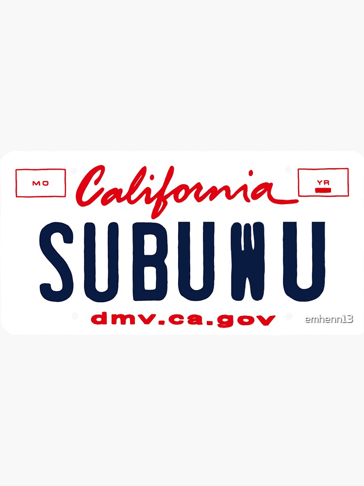 "subuwu" Sticker for Sale by emhenn13 | Redbubble