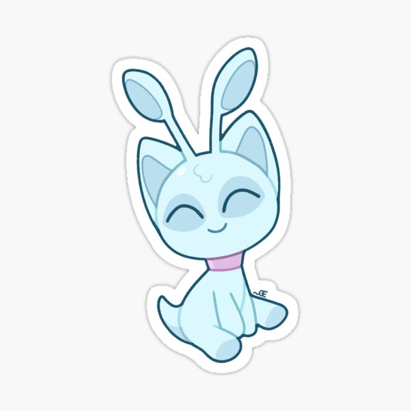 "Baby Aisha" Sticker by GreenEeveeGirl | Redbubble